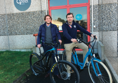 O2 Feel acce?le?re la mobilite? douce